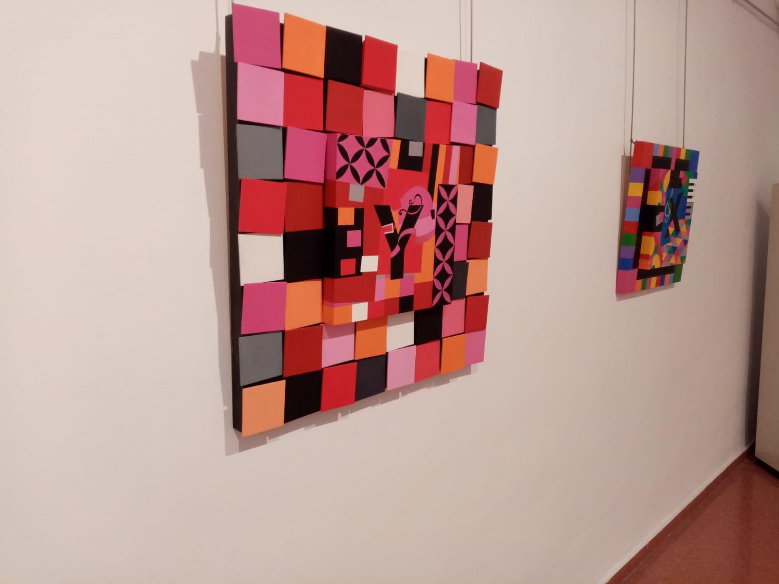 Tramoyas de color y trampantojos en la muestra “LetrArte” de Jorge ...